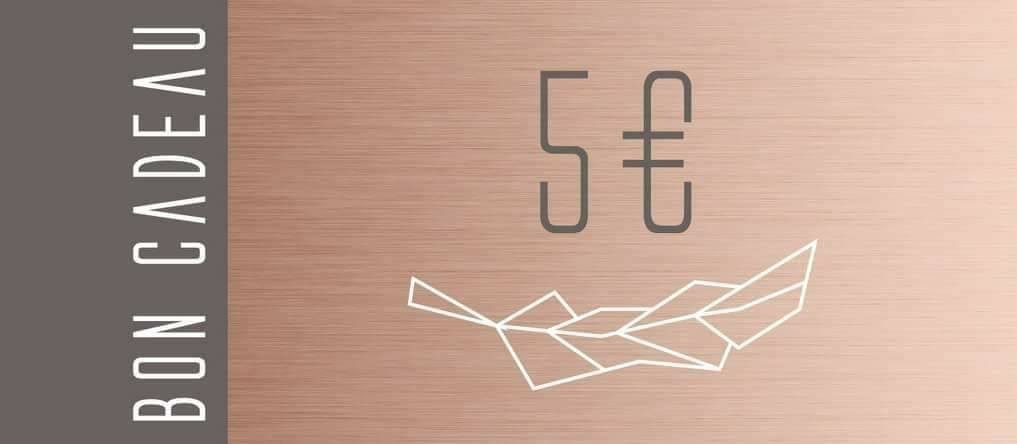 BON CADEAU *BREF CONCEPT STORE" 5€